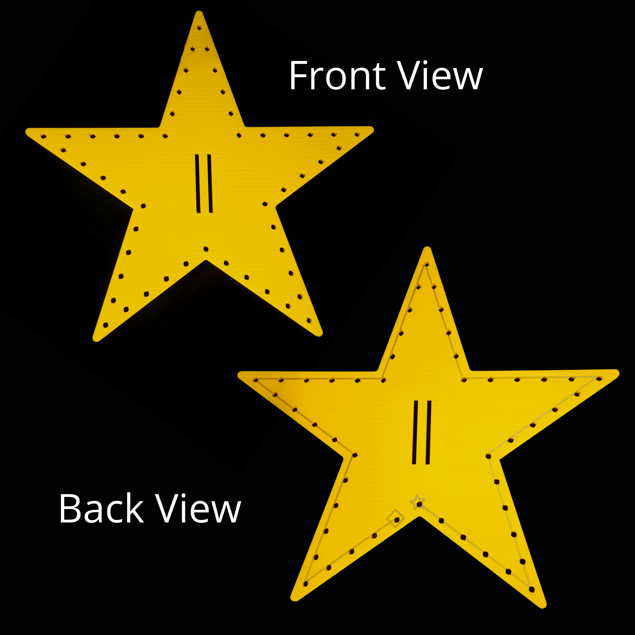 CPC Package - 32" Star Topper for Pixel Tree | Light-O-Rama