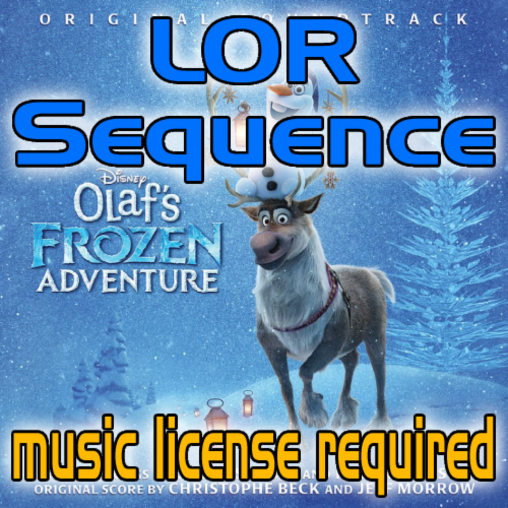 Sequence - That Time of Year - Olaf's Frozen Adventure | Light-O-Rama