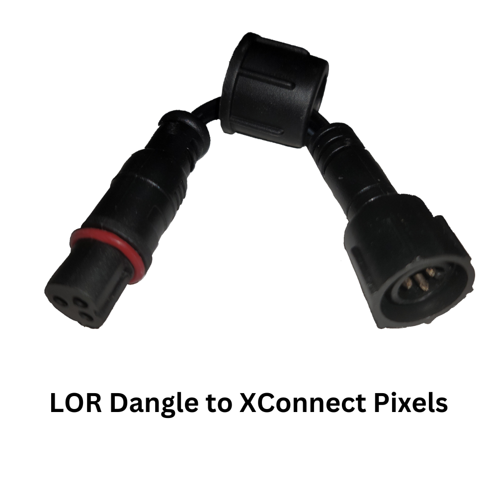 Adapter-LOR Dangle to XCONNECT Pixels | Light-O-Rama