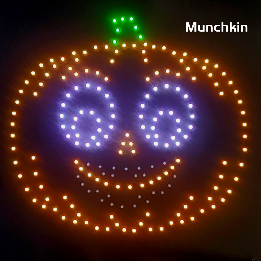 Singing RGB Halloween Pumpkin - Munchkin | Light-O-Rama