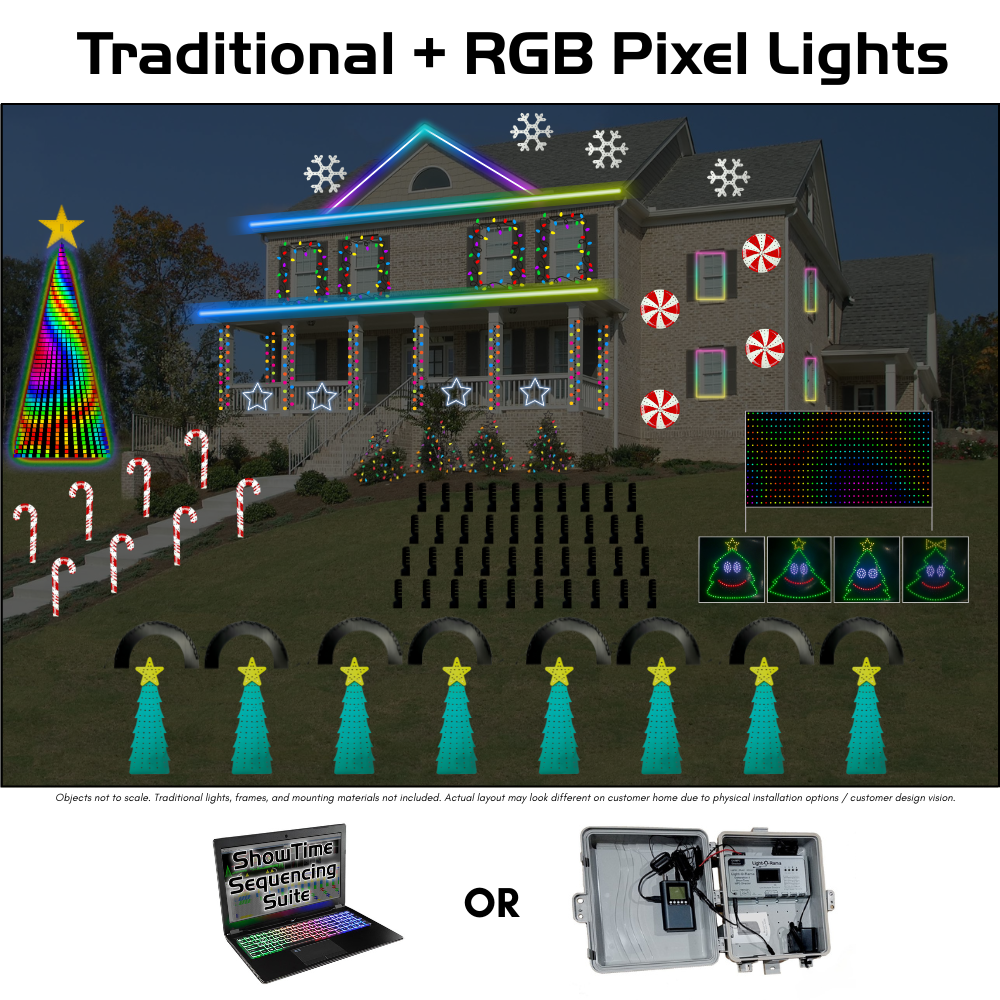 Smart RGB - CPC "Coro, Pixels, Controller" Packages | Light-O-Rama