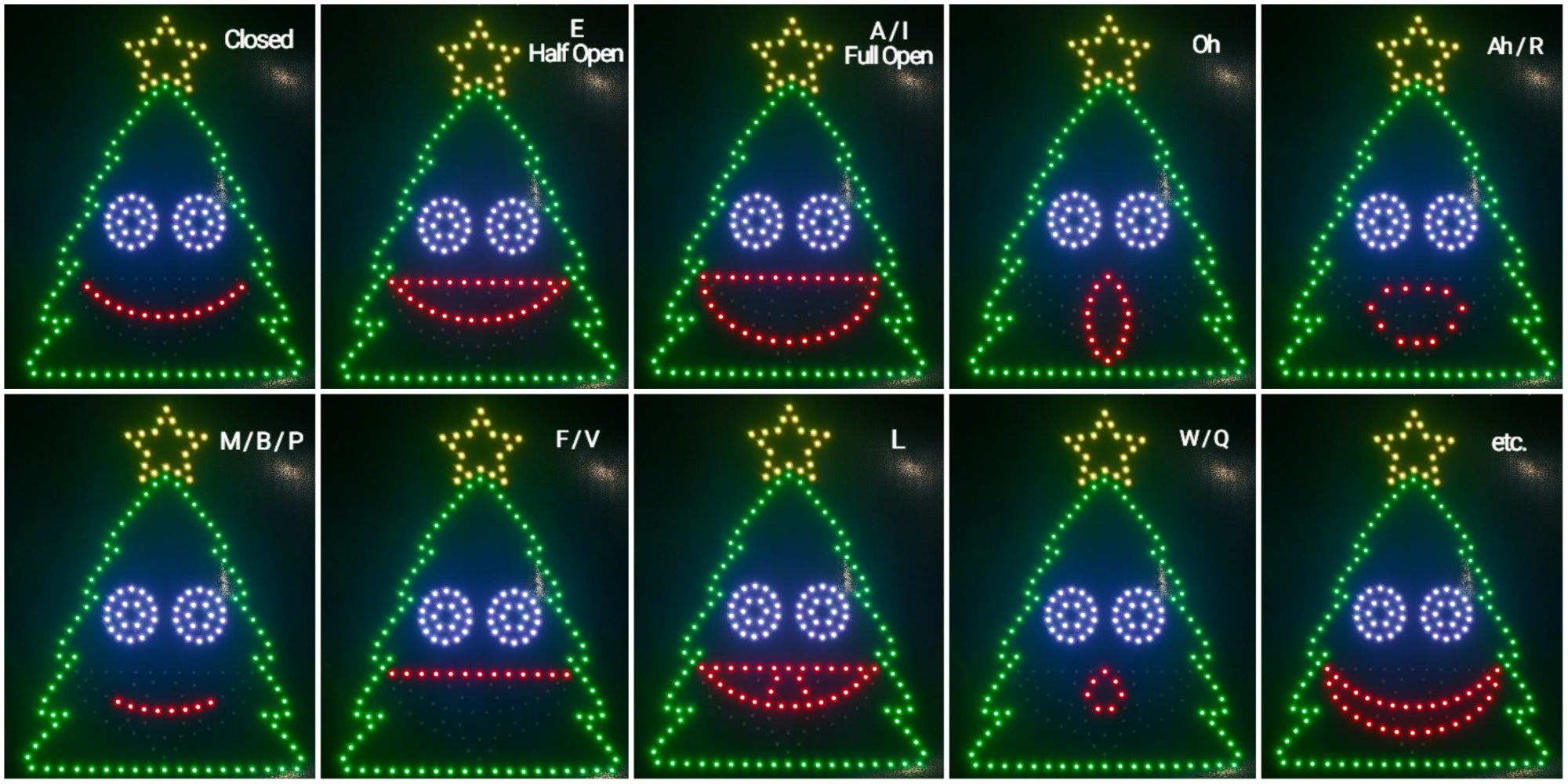 Singing Faces Only - Director Run Show | Light-O-Rama